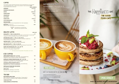 The Happiness Cafe: 14 vegan en 7 vegetarische gerechten - RestauPlant